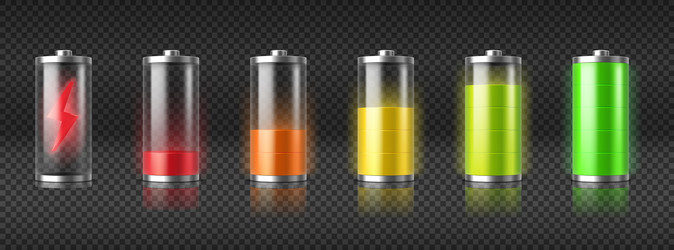 Battery Icon with Yellow Charge Indicator Vector Images (over 670)