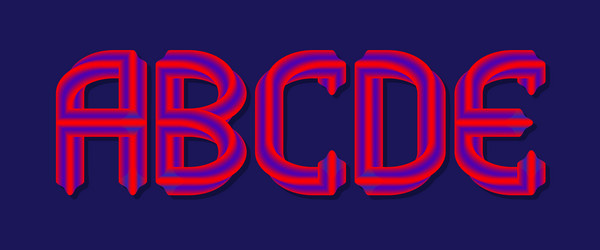 C Red Blue Letter Alphabet Vector Images (over 700)