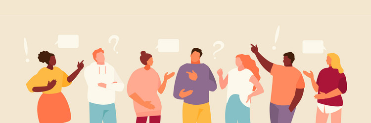 Cartoon Discussion Group Vector Images (over 10,000)