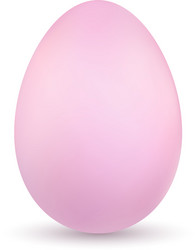 Egg icon shape easter design logo symbol Vector Image