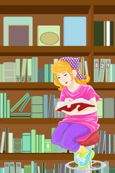 Library Cartoon Vector Images (over 25,000)
