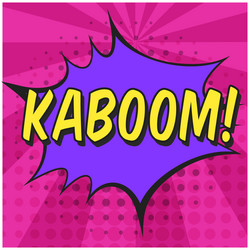 Kaboom Cartoon Vector Images (over 1,200)