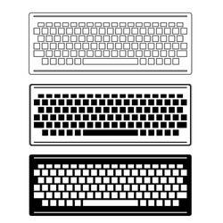 Keyboard Royalty Free Vector Image - VectorStock