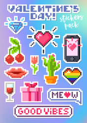 Pixel Cactus Vector Images (over 240)