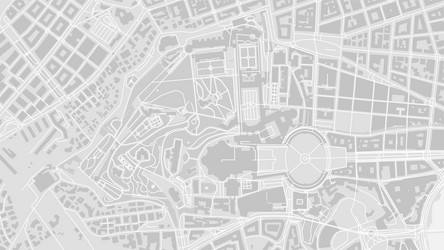 Vatican map detailed map of city Royalty Free Vector Image