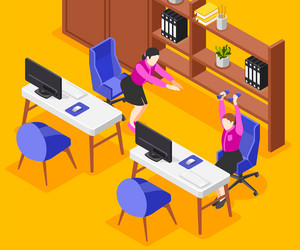 Workplace Wellness Vector Images (over 790)