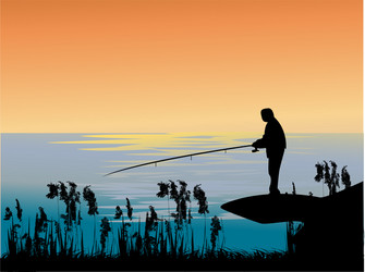 Fishing Royalty Free Vector Image - VectorStock