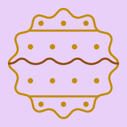 Geometrical seamless knitting scheme pattern Vector Image