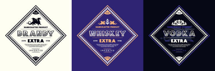 Brandy Label Vector Images (over 7,400)