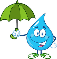 Water Drip Kids Drop Fresh Droplet Animate Vector Images (34)