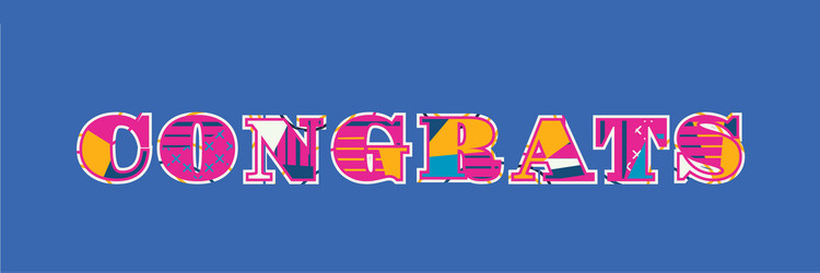 Congratulations Word Art Vector Images (over 2,900)