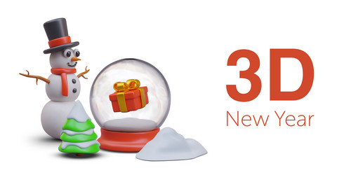 Colorful placard with christmas collection Vector Image