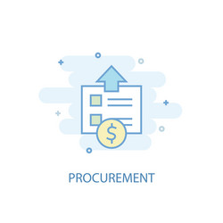 Procurement icon simple element Royalty Free Vector Image
