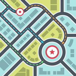 Road map toolkit Royalty Free Vector Image - VectorStock