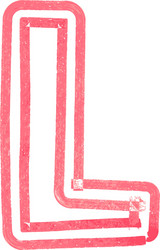 Red L Letter Vector Images (over 2,500)
