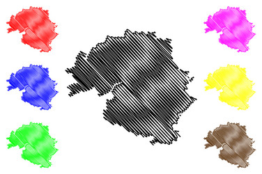 Perth Map Outline Vector Images (81)