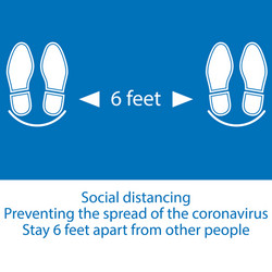 Foot symbol marking standing position Royalty Free Vector