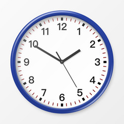 Clock part Royalty Free Vector Image - VectorStock