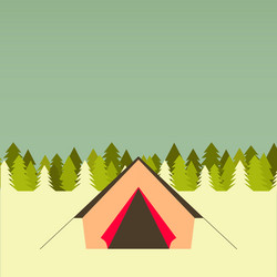Camping Royalty Free Vector Image - VectorStock