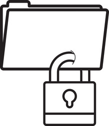 Cartoon Lock Padlock Latch Vector Images (81)