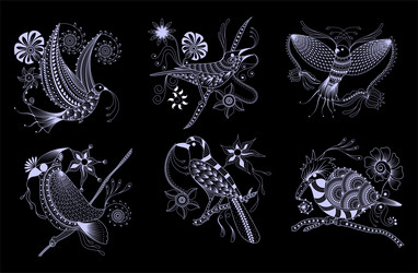 Zentangle Vector Images (over 390)