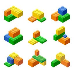 Isometric Lego 25d Vector Images (19)