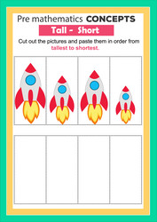 Short and Tall Cartoons Vector Images (over 260)