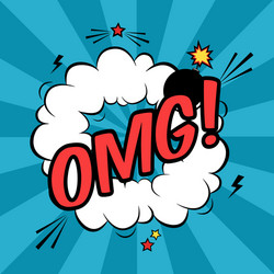 Yes word comic book pop art Royalty Free Vector Image