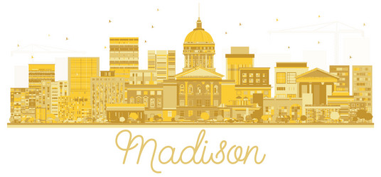 Skyline Madison Silhouette Vector Images (62)