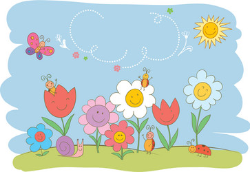 Spring Kids Vector Images (over 52,000)