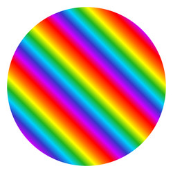 Rainbow round spiral circle background flag Vector Image