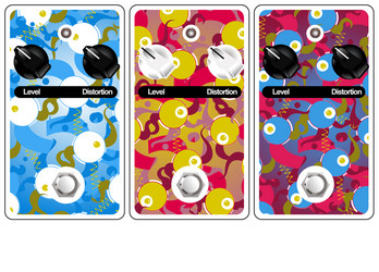 Stomp box design Royalty Free Vector Image - VectorStock