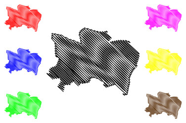 Benue state map Royalty Free Vector Image - VectorStock