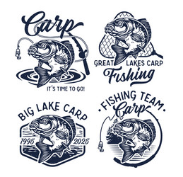 Bowfishing Carp Logos