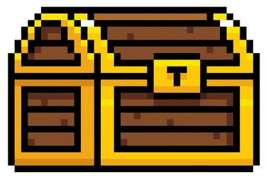 Pixel Treasure Chest Vector Images (over 400)