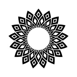 Floral Pattern Circle Vector Images (over 100,000)