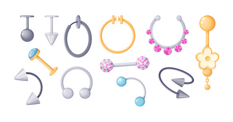 Body Piercing Vector Images (over 1,400)