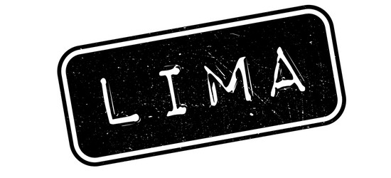 Lima rubber stamp Royalty Free Vector Image - VectorStock