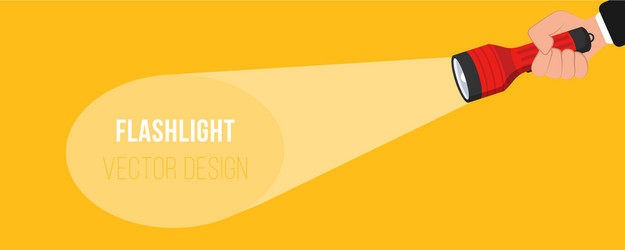 Flashlight for text Royalty Free Vector Image - VectorStock