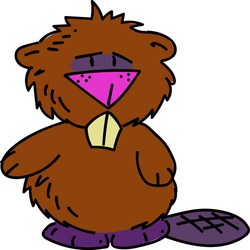 Crazy Beaver Cartoon Vector Images (36)