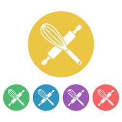 Cooking process set Royalty Free Vector Image - VectorStock