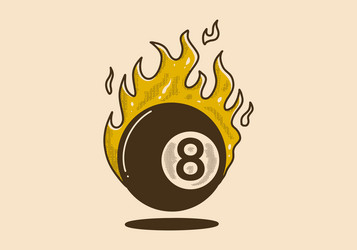 Eight ball flame Vector Images & Graphics for Commercial Use | VectorStock