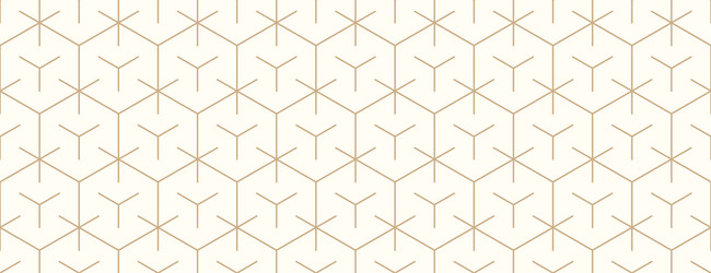 Gold dotted line rhombus seamless pattern Vector Image