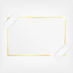Blank paper cards Royalty Free Vector Image - VectorStock