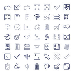 Choice icons Royalty Free Vector Image - VectorStock