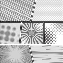 Comic Strip Background Vector Images (over 7,700)