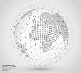 Map World Wireframe Vector Images (over 3,000)