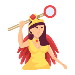 Artemis goddess Royalty Free Vector Image - VectorStock