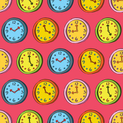 Design with clocks and gears Royalty Free Vector Image