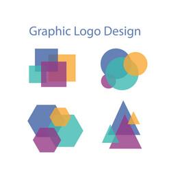 Simple graphic logo Royalty Free Vector Image - VectorStock